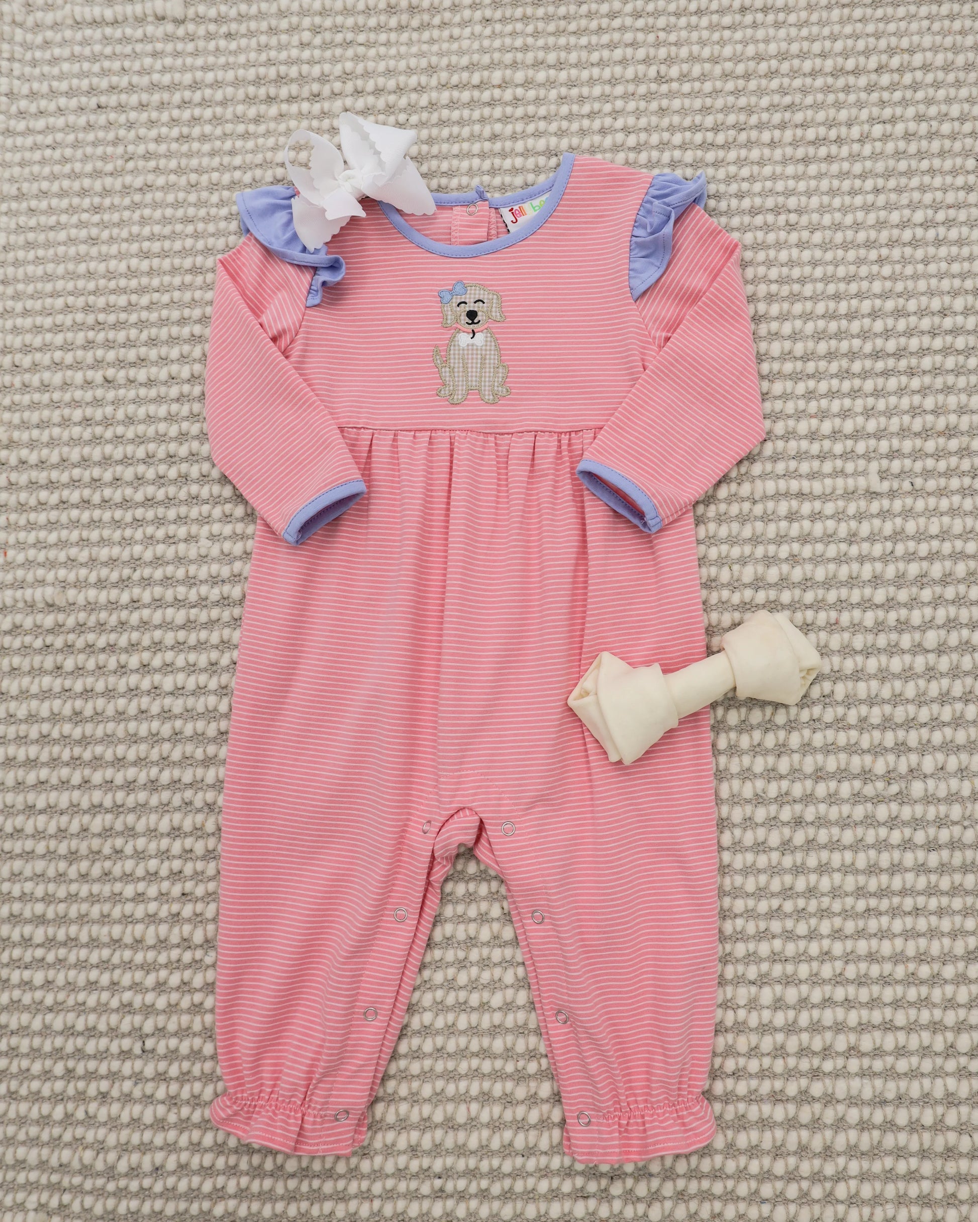 My Best Friend Flutter Romper Jellybean by Smock Candy – Persnickety Shop