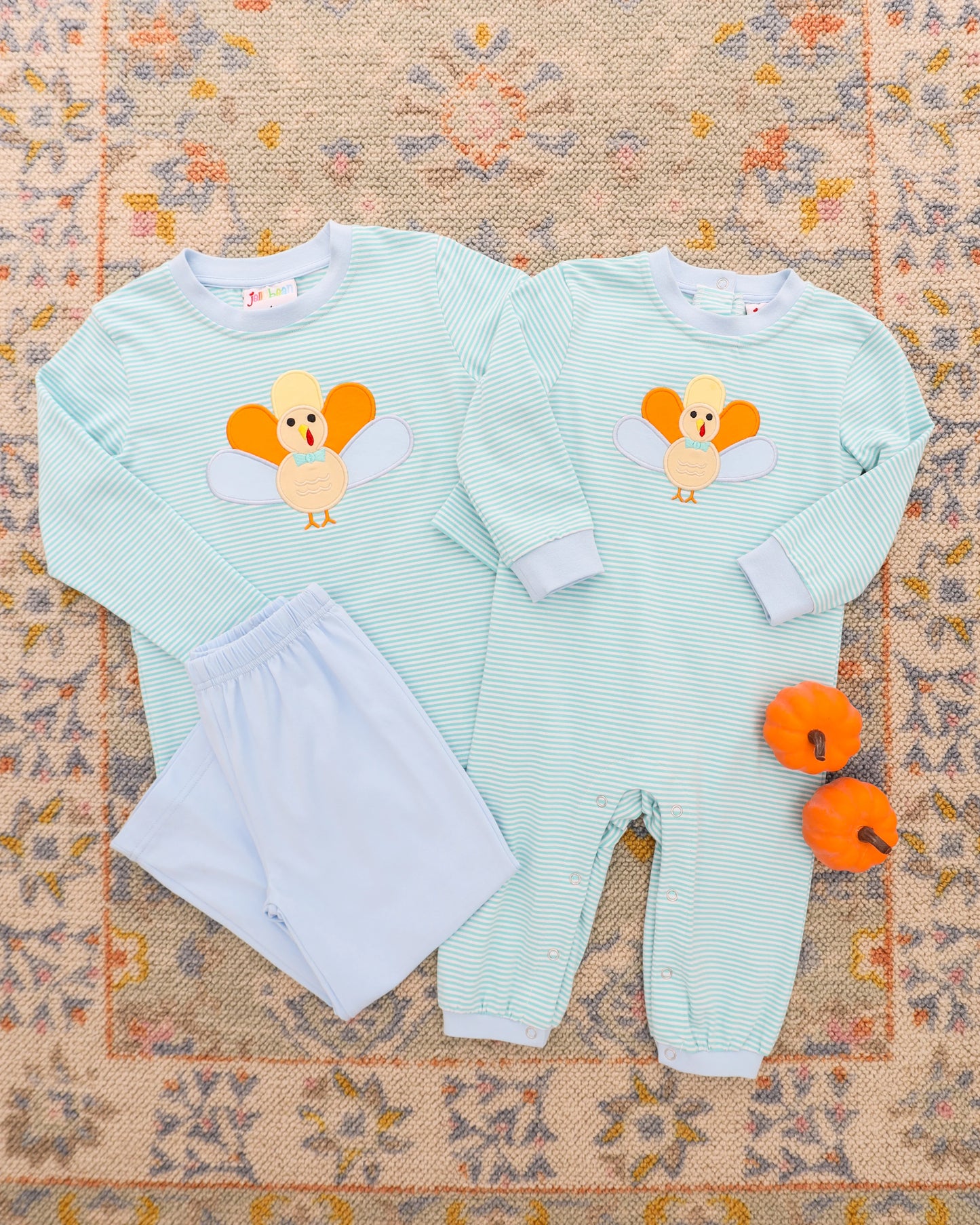 PRE-ORDER | Pastel Turkey Pant Set Jellybean by Smock Candy ...